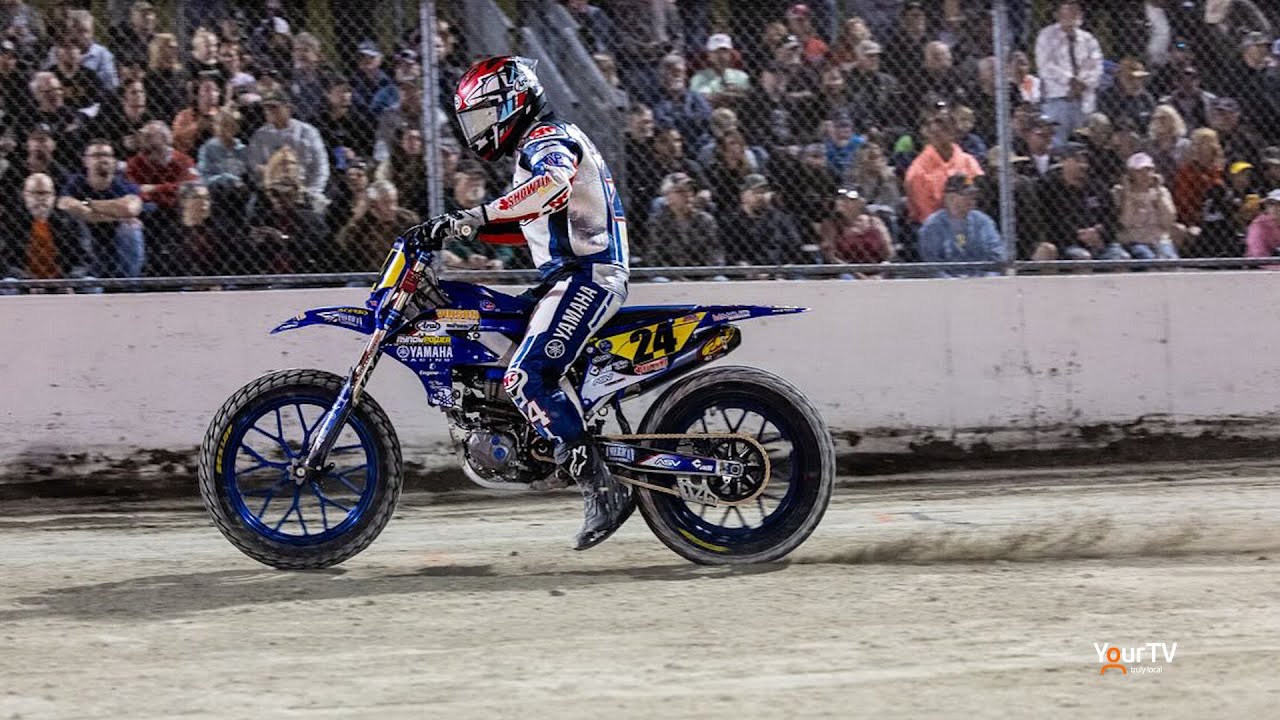 Hunter Bauer - American Flat Track Competitor - YouTube