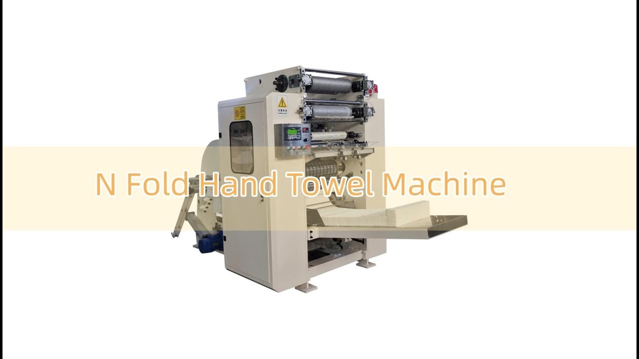 N Fold Hand Towel Machine - YouTube