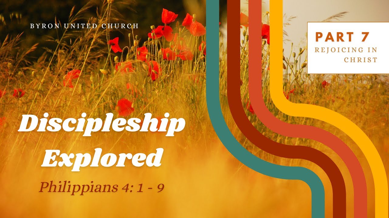 Discipleship Explored: Rejoicing in Christ (Part 7) - YouTube