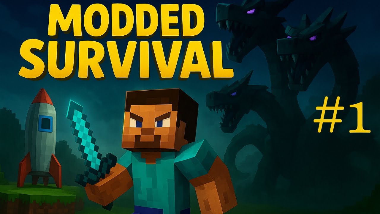 You won't believe these Mods!!! | Minecraft Modded Survival #1 - YouTube