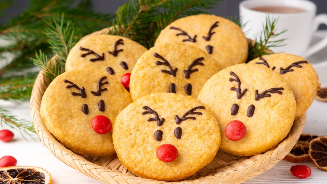 🎄🍪XMAS Cookie recipe with Rudolph the Red Nose Reindeer - YouTube