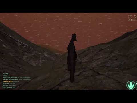 The Isle, dropping a Pue of a huge cliff, and surviving a several ...