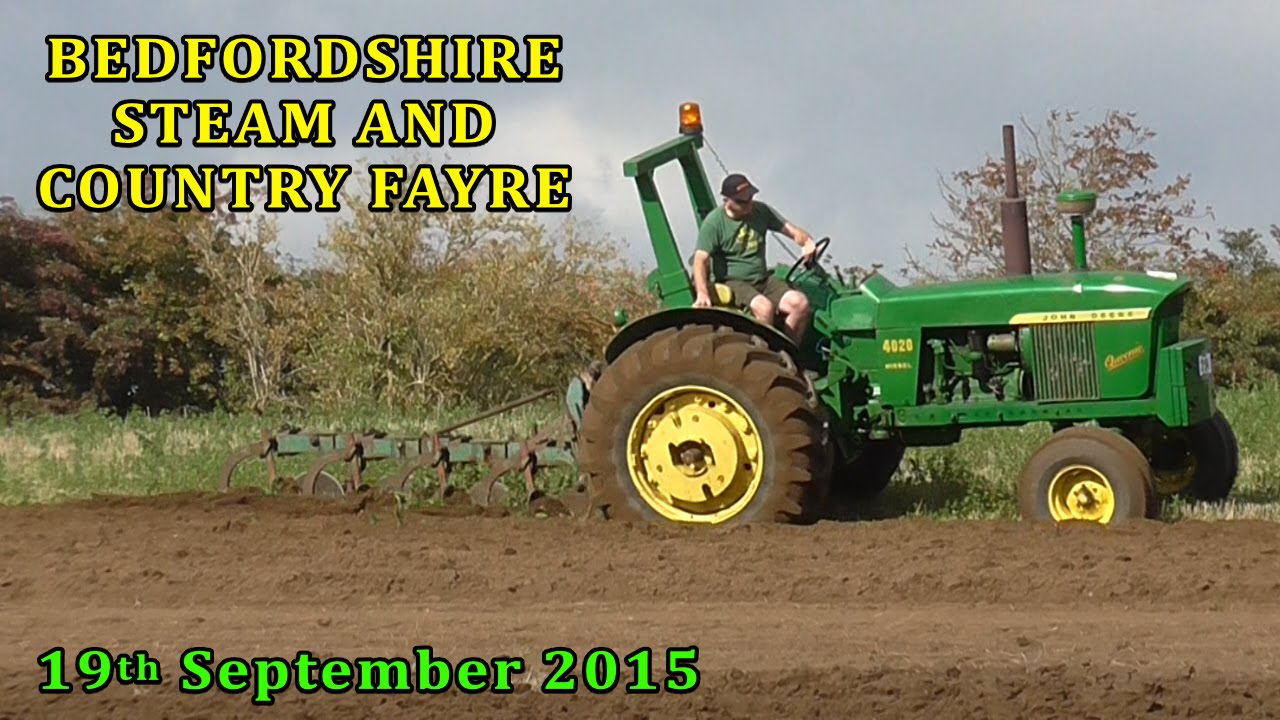 Bedfordshire Steam and Country Fayre 19th September 2015 - YouTube