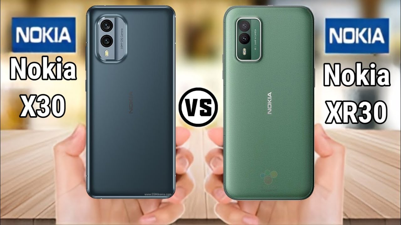 Nokia X30 Vs Nokia XR30 #Trakontech. - YouTube