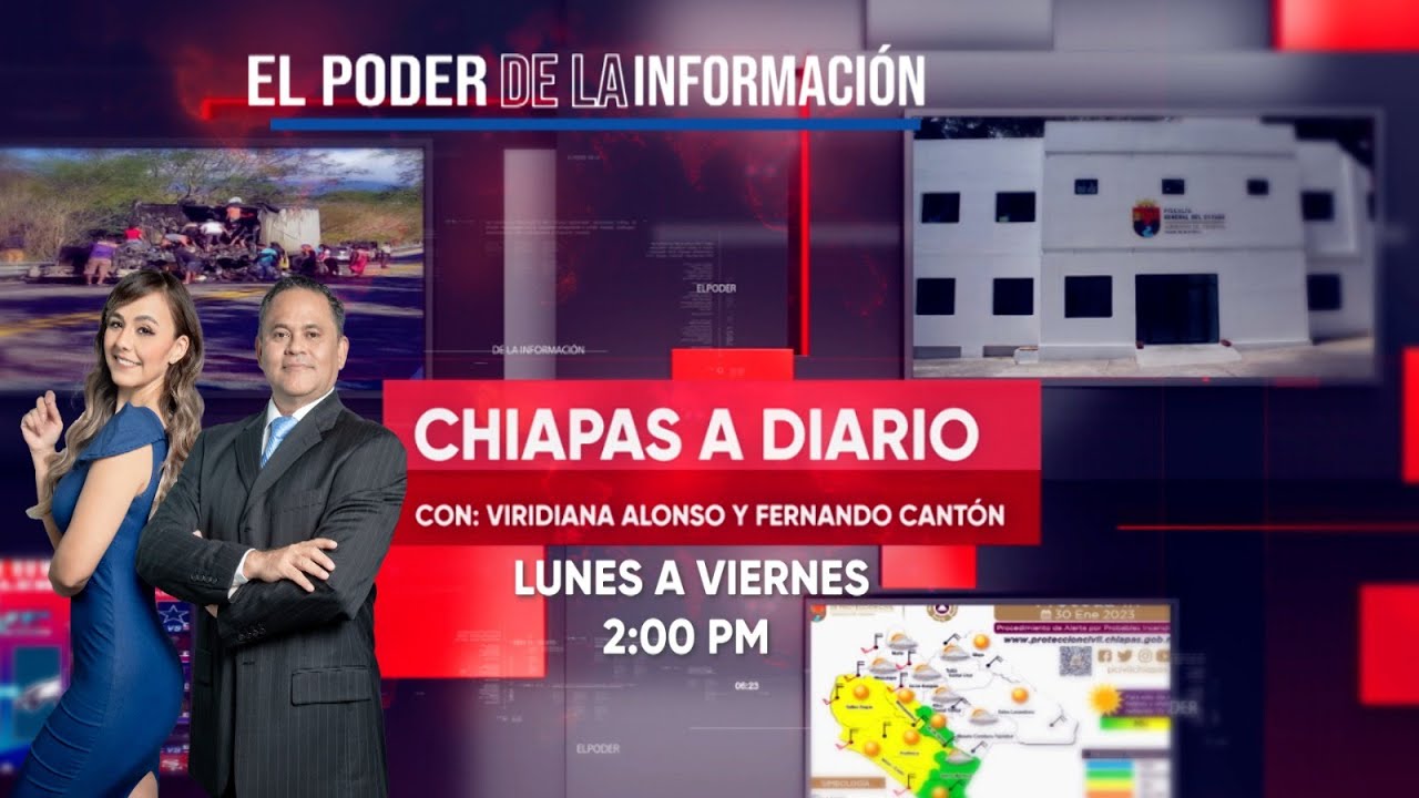 En Vivo | Noticiario Chiapas a Diario | 17 de abril de 2023 - YouTube