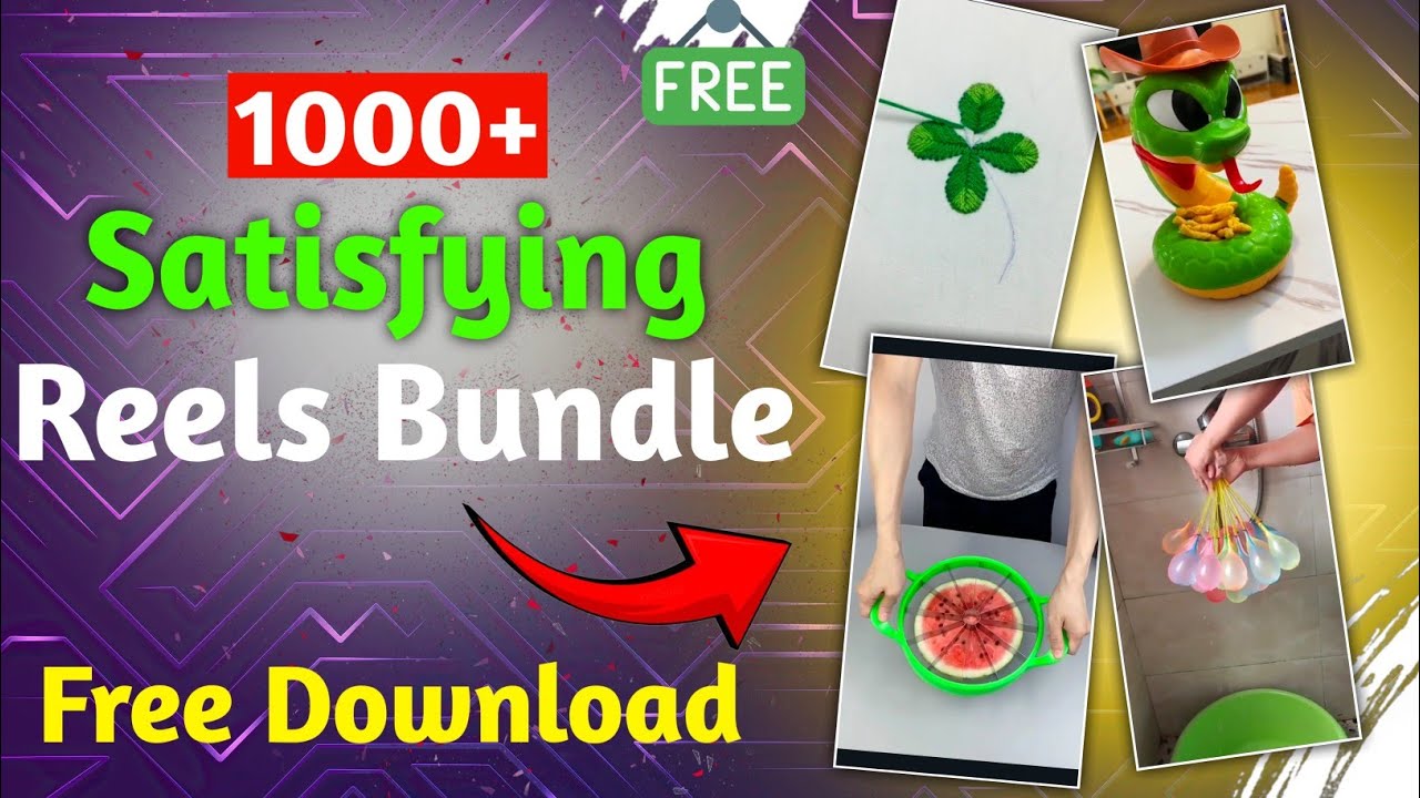 Satisfying Reels Bundle Free / Ai Reels Bundle / Copyright Free Reels Bundle💥Free Viral Reels ...