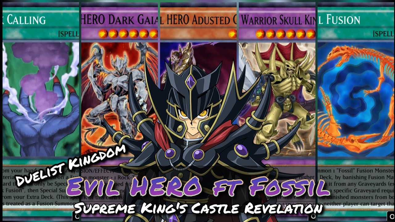 Evil HERO ft Fossil, Duelist Kingdom event! [Yu-Gi-Oh! Duel Links ...