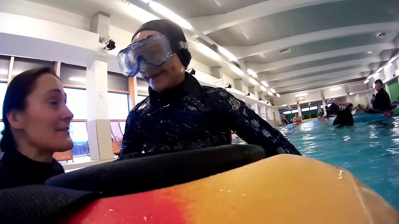 Kayaking Kid - Eskimo Roll - YouTube