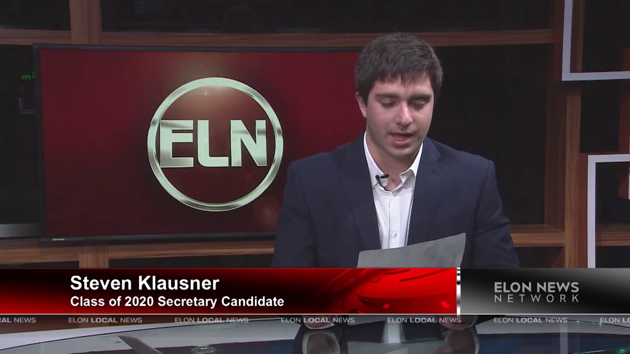ENN: Spring 2017 SGA Election Speech, Steven Klausner - YouTube