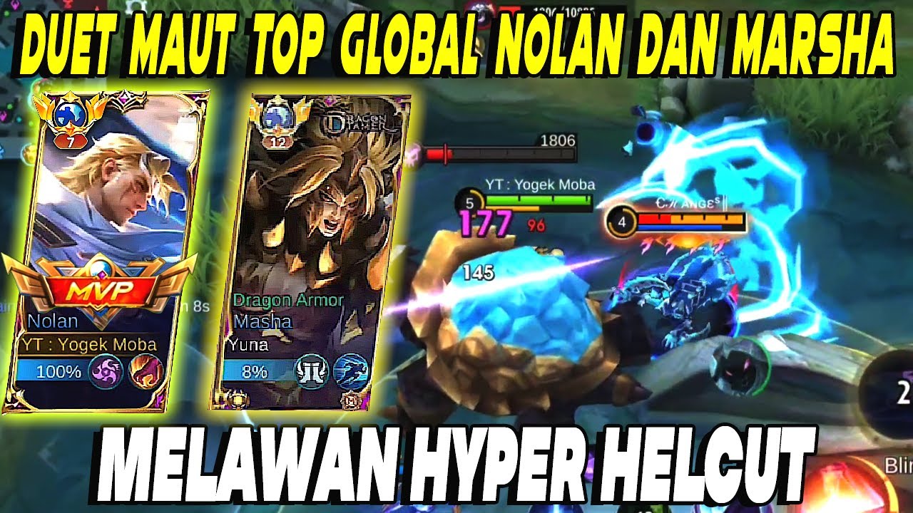 DUET MAUT TOP GLOBAL NOLAN DAN TOP GLOBAL MARSHA VS TOP GLOBAL HELCUT ...