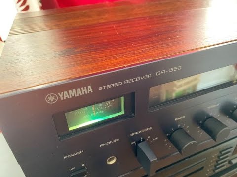 Yamaha CR 55 II * Black Front Panel* Very Rare* - YouTube