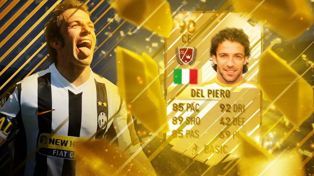FIFA 17 - Alessandro Del Piero - Legend Review - YouTube