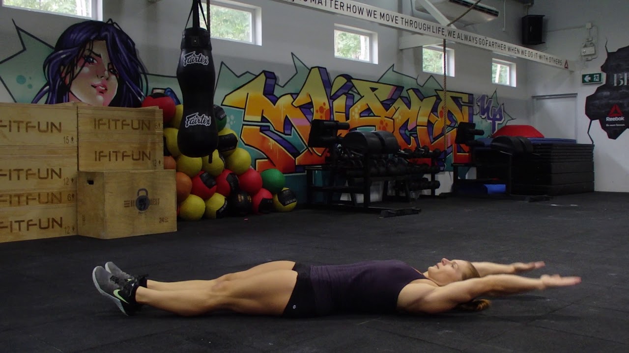 TUCK SIT UPS - YouTube