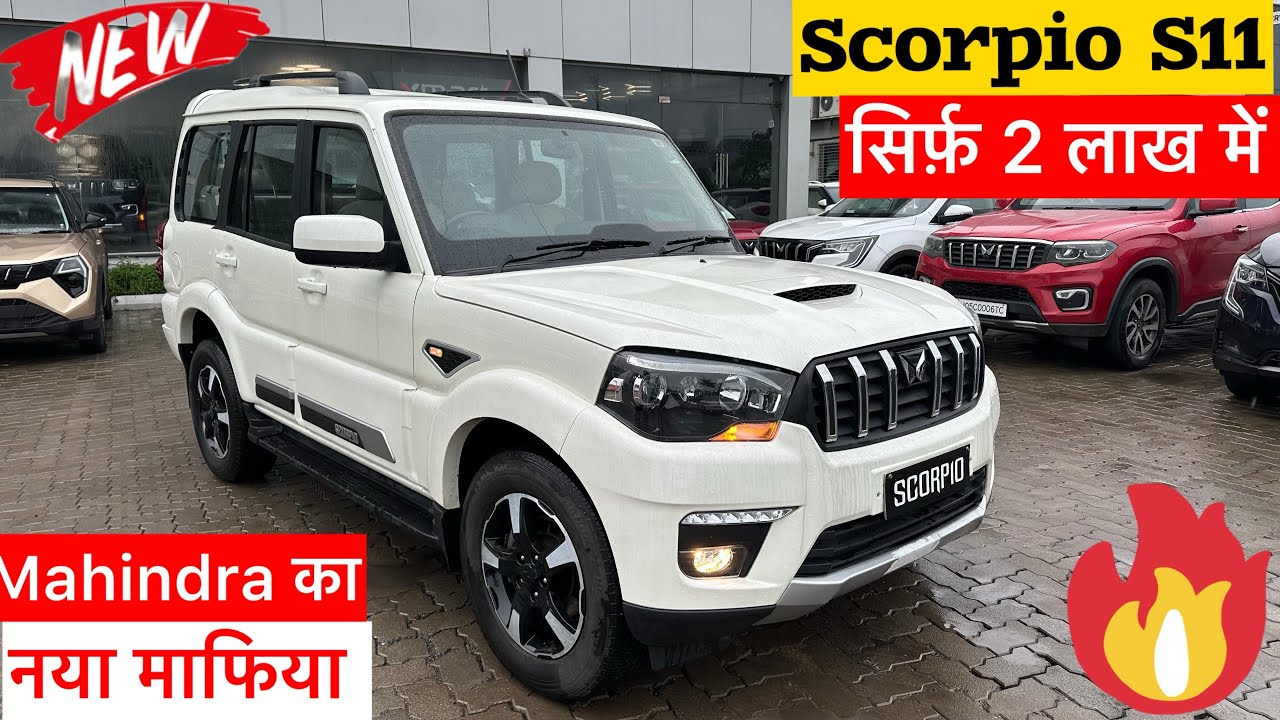 New Mahindra Scorpio Classic S11 2024 New Model | scorpio classic s11 ...
