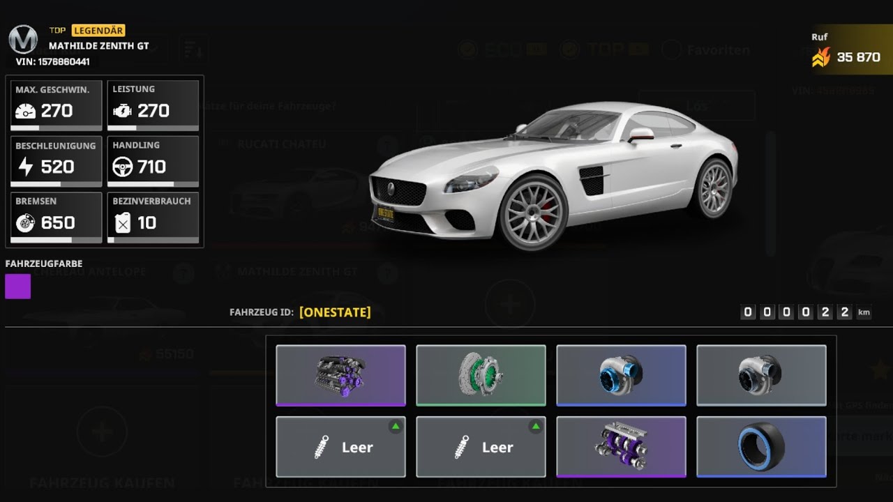 ONESTATE | MATHILDE ZENITH GT | SPEEDTEST - YouTube