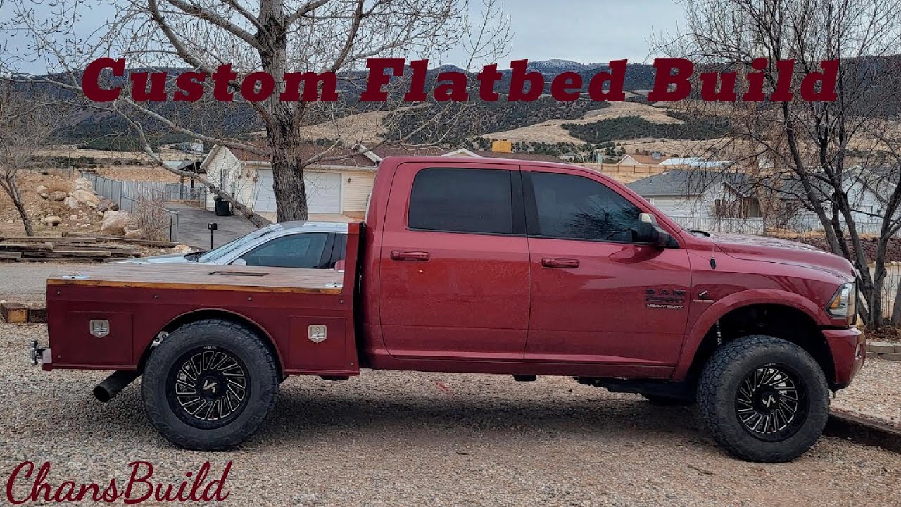 Custom Flatbed Build - YouTube