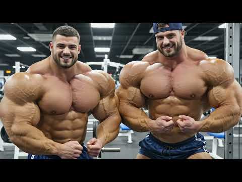 AI bodybuilders in the gym