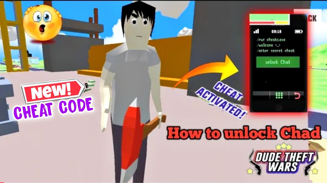 HOW TO UNLOCK THIRD CHARACTER - NEW CHEAT CODE - DUDE THEFT WARS ...