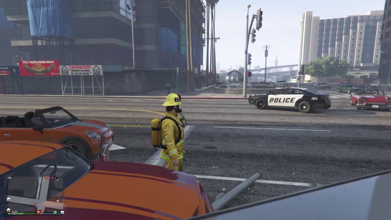 LSFD city Firefighter rp part 3 - YouTube