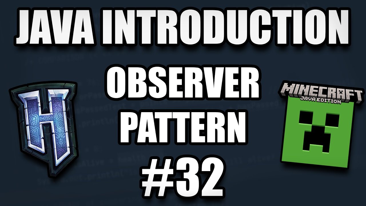 Hytale & Minecraft Modding Java Introduction (2026) #32: Observer ...