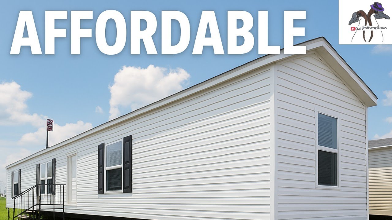 This Cheap Single Wide Includes Setup & Everything | Mobile Home Tour ...