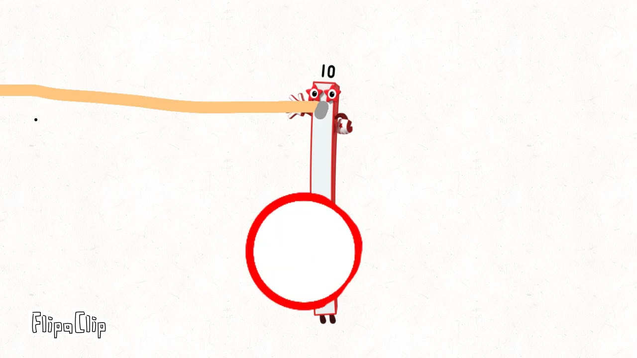 numberblocks 10 tall but inflation - YouTube