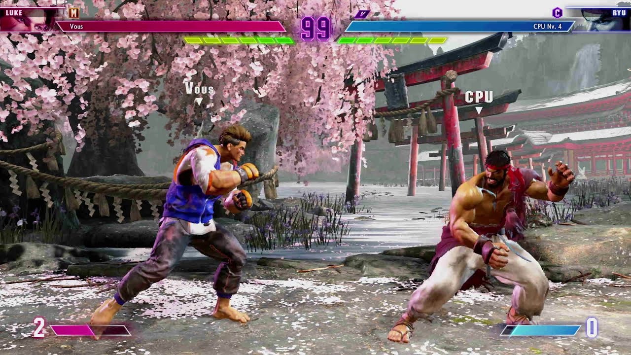 Street Fighter 6 Gameplay PS4 - YouTube