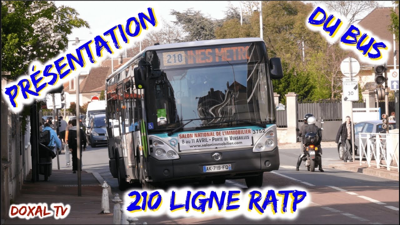 RATP Bus Ligne 210 - YouTube