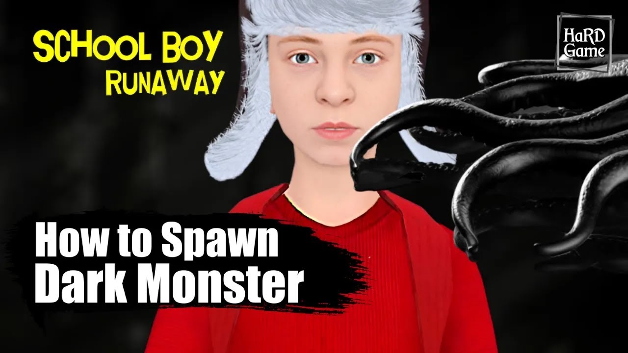 How to spawn Dark Monster in Schoolboy Runaway - YouTube