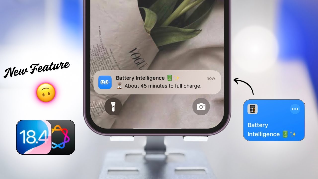 iOS 18.4 new features - Battery Intelligence | Battery Intelligence ...