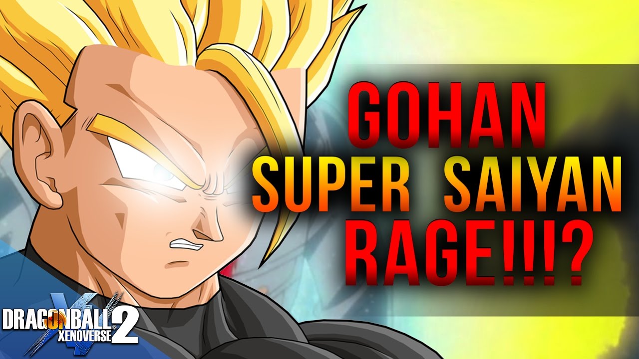 Dragon Ball Xenoverse 2: Gohans Super Saiyan Rage!? - YouTube