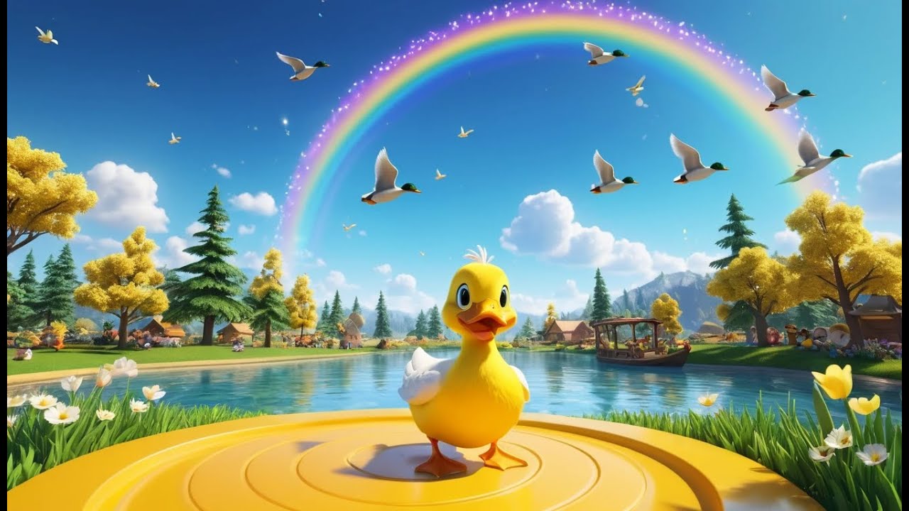 Ducky Flappy Wings Go Flap Flap Flap | Duck Song | Interactive Animal ...