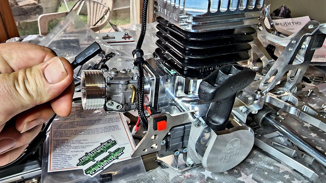 TAYLOR RC 50GT HILANTRONICS MICRON 1T KILLSWITCH INSTALL. - YouTube