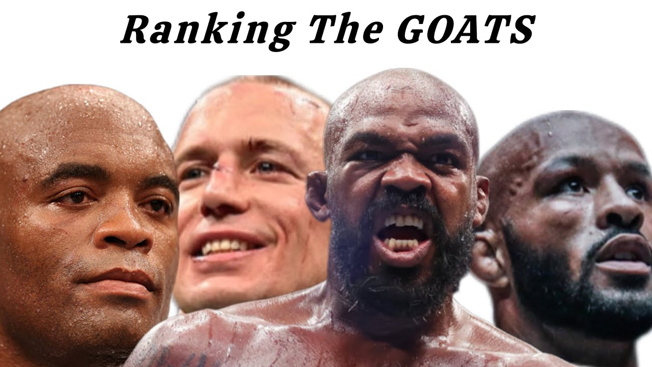 The Ultimate MMA GOAT List - YouTube