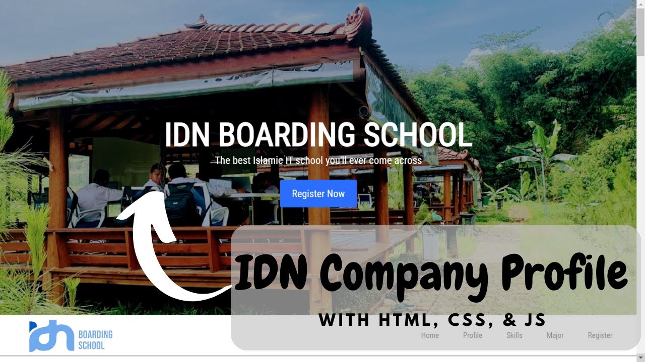 IDN Company Profile Web Demo - Adrian Elfiky Narendra - X RPL - YouTube