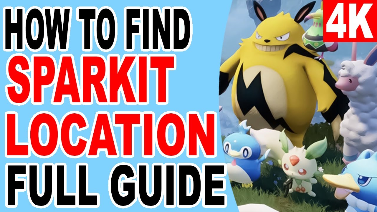 How to Find Sparkit 007 Location - Palworld - YouTube