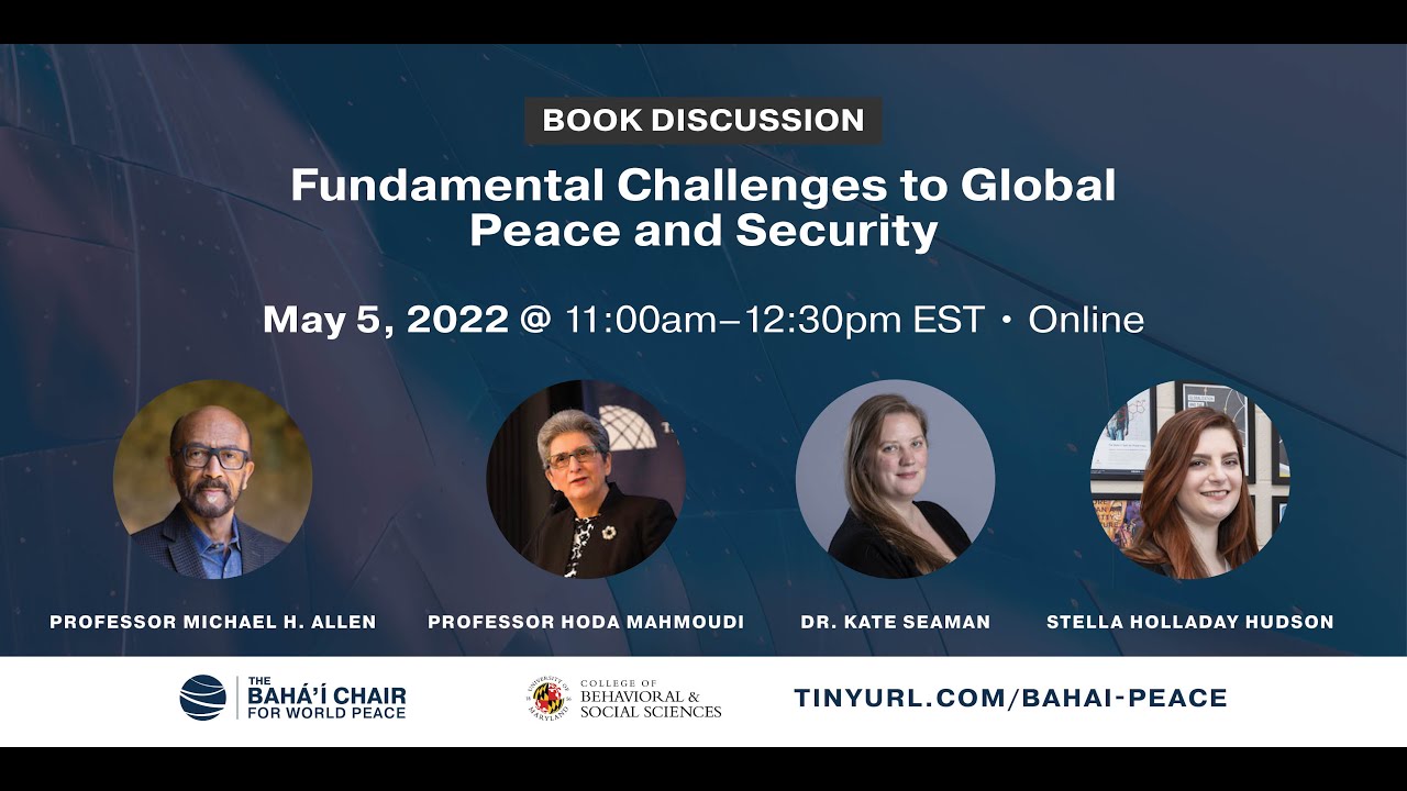 Book Discussion: Fundamental Challenges to Global Peace and Security ...