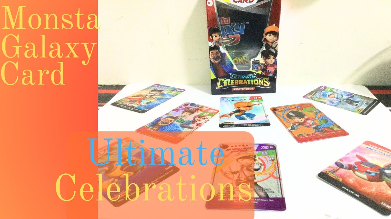 Unboxing Monsta Galaxy Card Ultimate Celebrations🎉🎉🎉 - YouTube