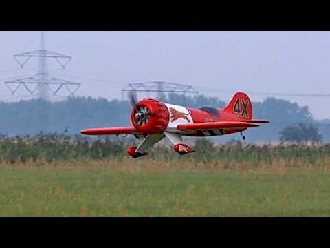 GILMORE TURNER W4X RC SCALE MODEL AIRPLANE / Taiga Meeting V3 2015 ...
