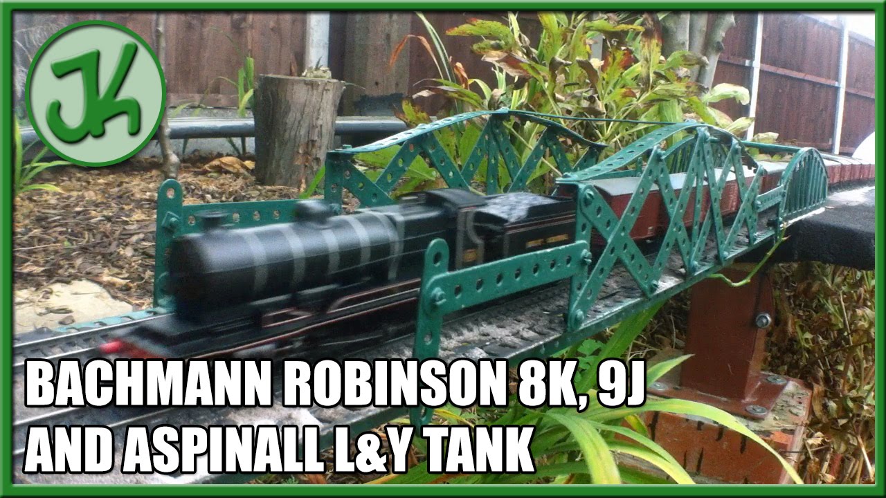 Bachmann Robinson 8K,9J and Aspinall L&Y Tank at Bolton Trinity Road ...