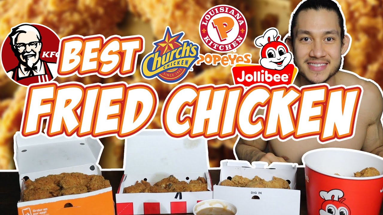 Whose Fried Chicken is the BEST? | 6000 CALORIES (POPEYE'S, KFC, CHURCH ...