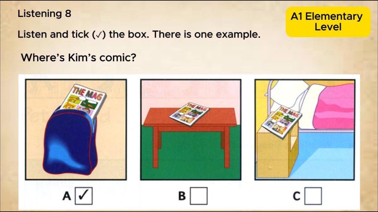 A1 Elementary Level – English Listening Practice for Daily ...