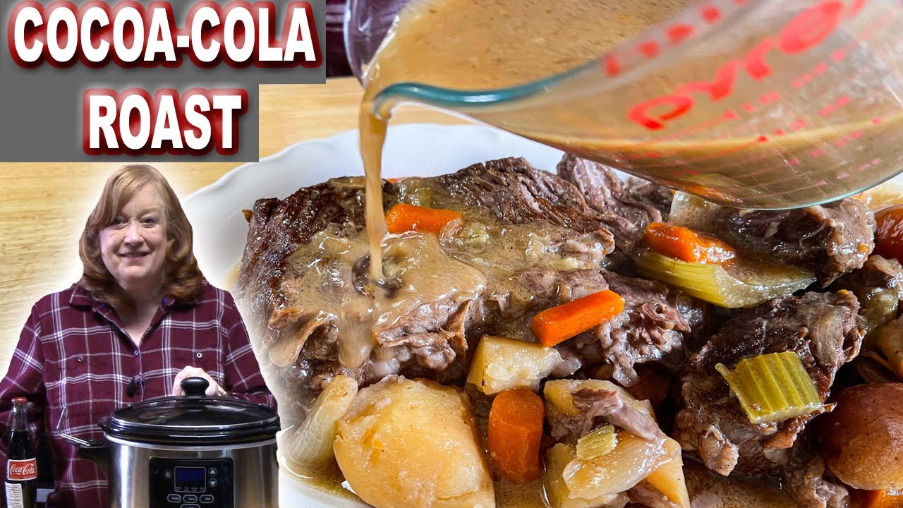 COCOA-COLA ROAST in the Slow Cooker, A Tender Roast Recipe - YouTube