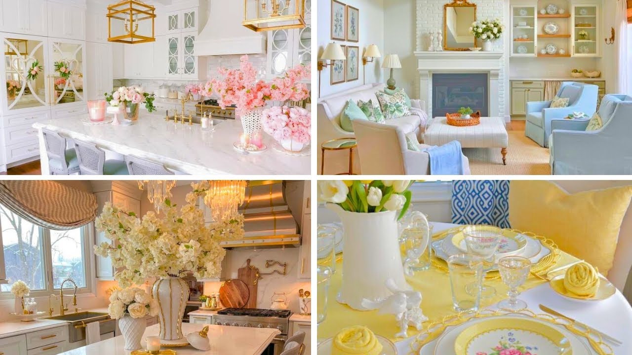 Elegant Spring Decor for a Warm and Inviting Home - YouTube