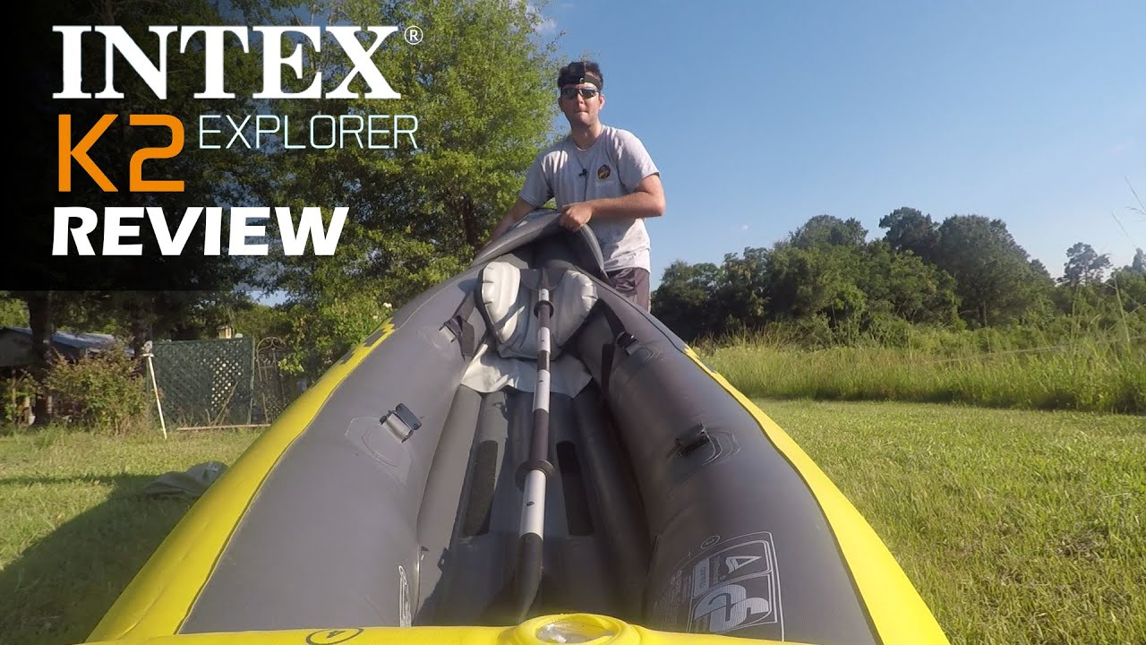 INTEX Explorer K2 Review - An In Depth Look at this inflatable kayak ...