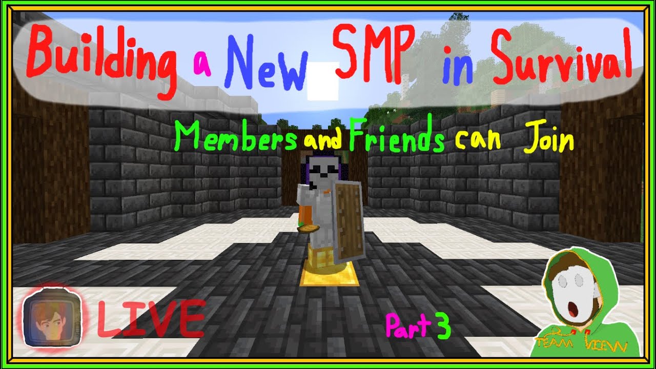 [Minecraft] 1.17: Building a New SMP in Survival, Part 3! (Members and ...