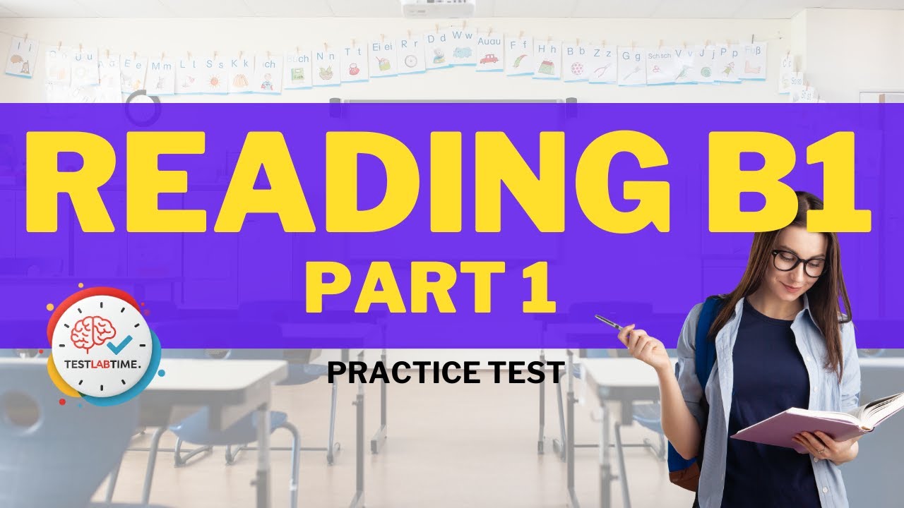 Reading Part 1 B1 Practice | 10 Exercises with Answers #b1english - YouTube
