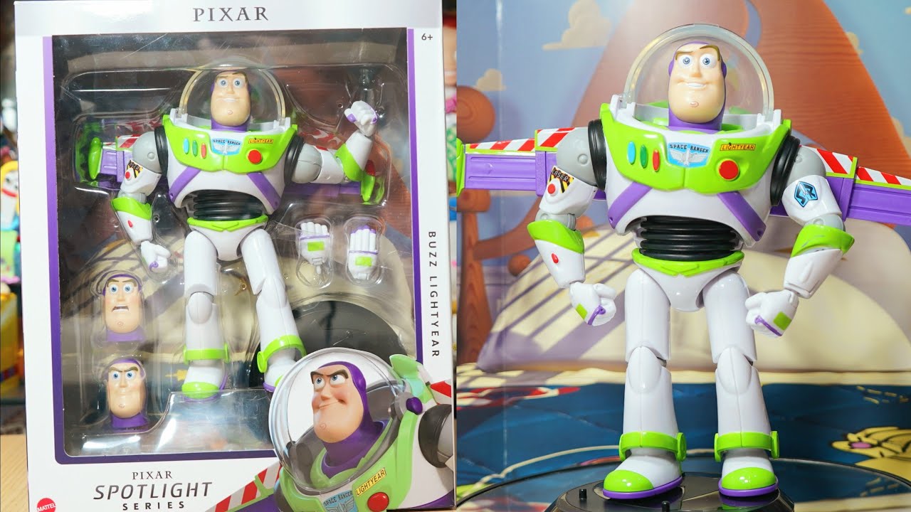 Boneco Buzz Lightyear Spotlight Mattel Toy Story 2021 Escala 7" Pixar ...