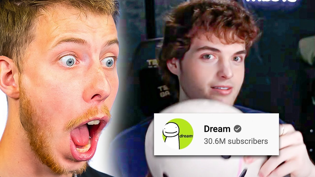 My Reaction to Dream's FACE REVEAL... - YouTube