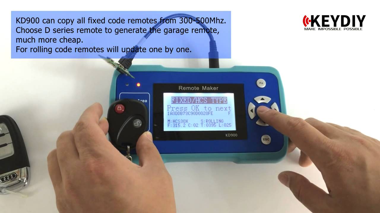 KD900 FUNCTION.mp4 - YouTube